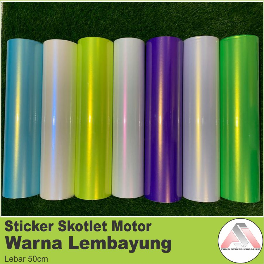 Jual Stiker Sticker Skotlet Motor Lembayung Mutiara Glossy Gloss ...