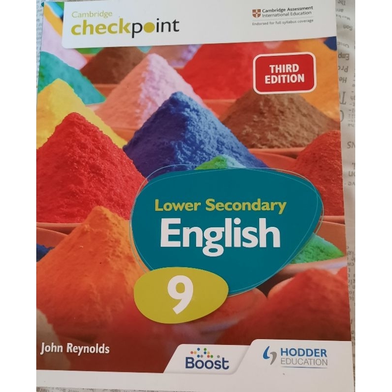 Jual Lower Secondary English 9 Textbook | Hodder Education | Official ...
