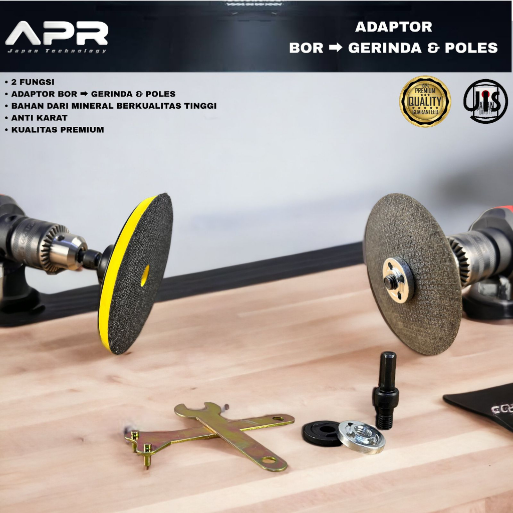 Jual MAKTEC ALAT ADAPTOR UBAH bor ke gerinda M10 poles alat pengubah ...