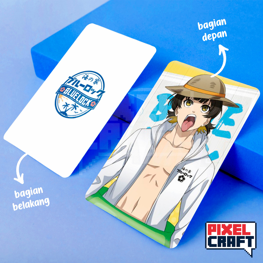 Jual Photocard Karakter Anime BLUE LOCK (Sea House Ver) | Shopee Indonesia