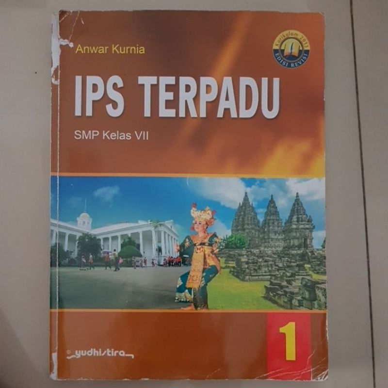 Jual Buku IPS Terpadu kelas 7 penerbit Yudhistira | Shopee Indonesia