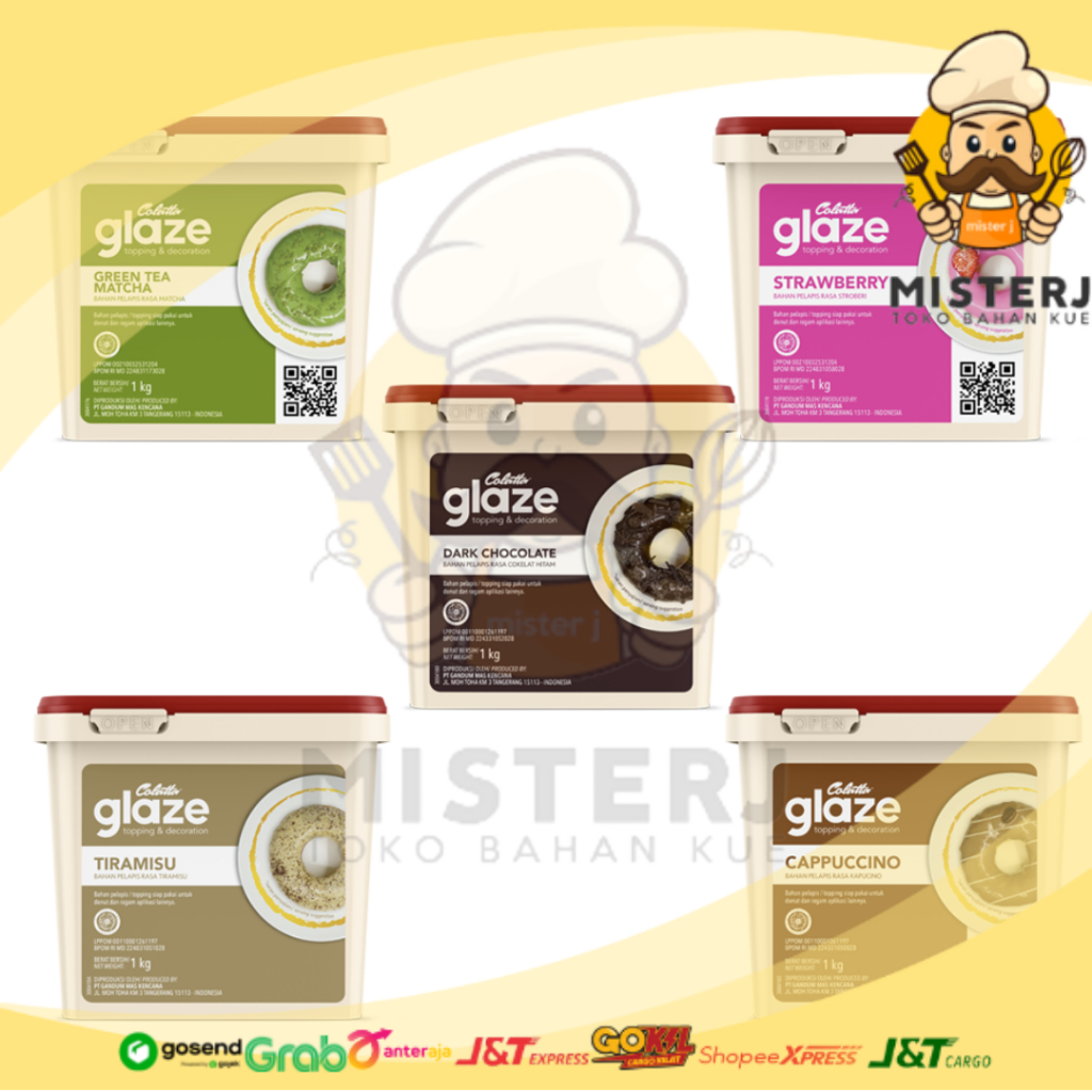 Jual Colatta Glaze | All Varian Rasa Lengkap | 1 Kg | Kemasan Pabrik ...