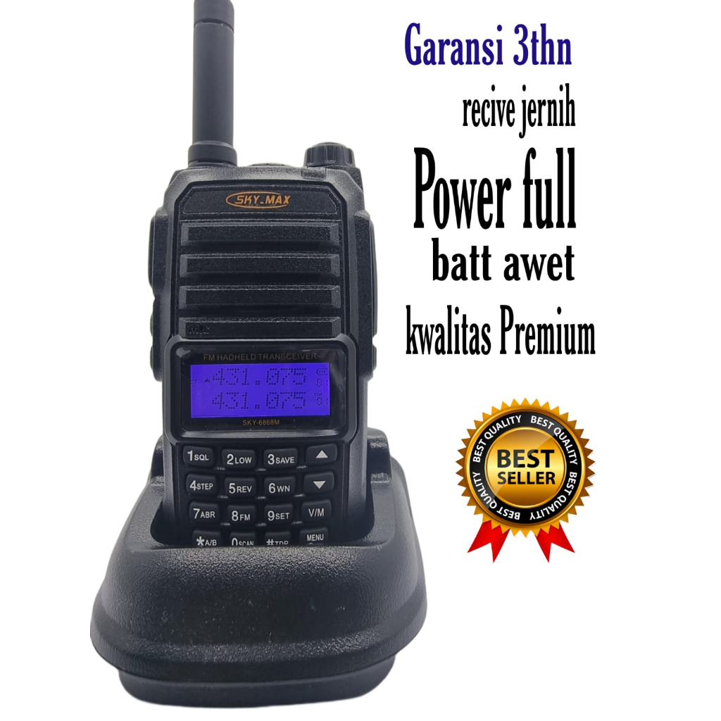 Jual Ht Skymax Two way Radio Walkie talkie Premium Dulaband | Shopee ...