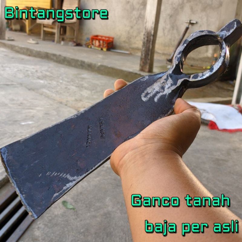 Jual Ganco tanah baja asli-ganco asli pande iras-ganco murah serbaguna ...