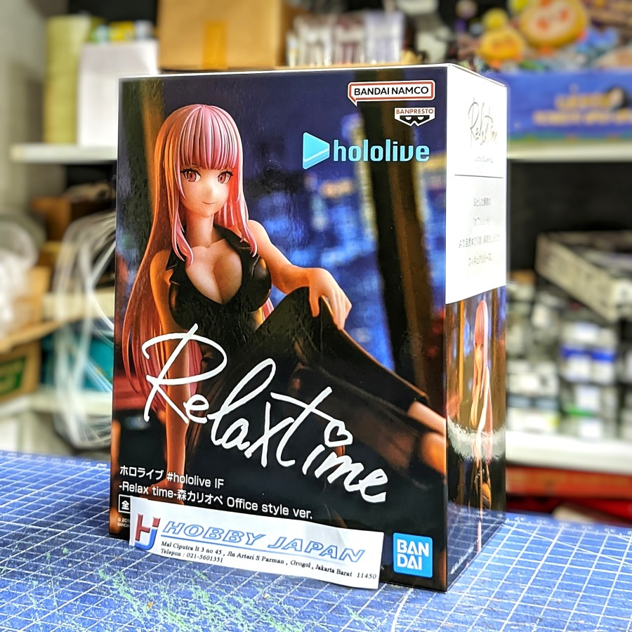 Jual Hololive IF Relax Time Figure - Mori Calliope Office Style Ver | Shopee Indonesia