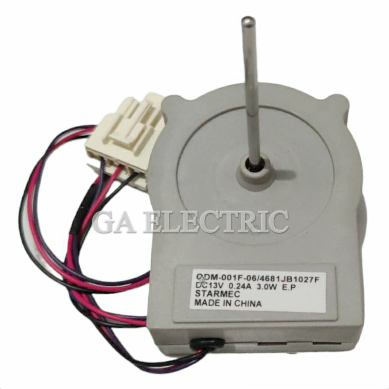 Jual MOTOR FAN KULKAS LG INVERTER 4681JB1027F AS 6CM DC13V | Shopee ...