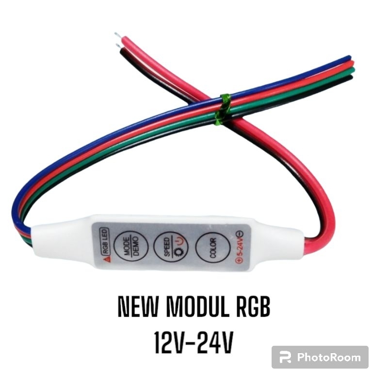 Jual NEW MODUL CONTROLLER RGB 4 KABEL 5V - 24V MODUL LED STRIP | Shopee ...