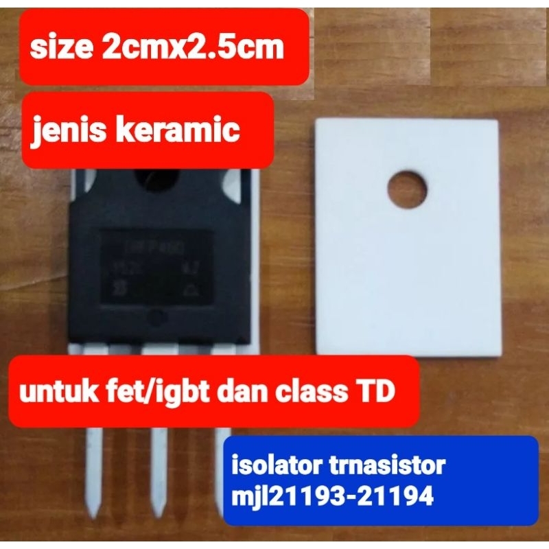 Jual isolator keramic transistor | Shopee Indonesia