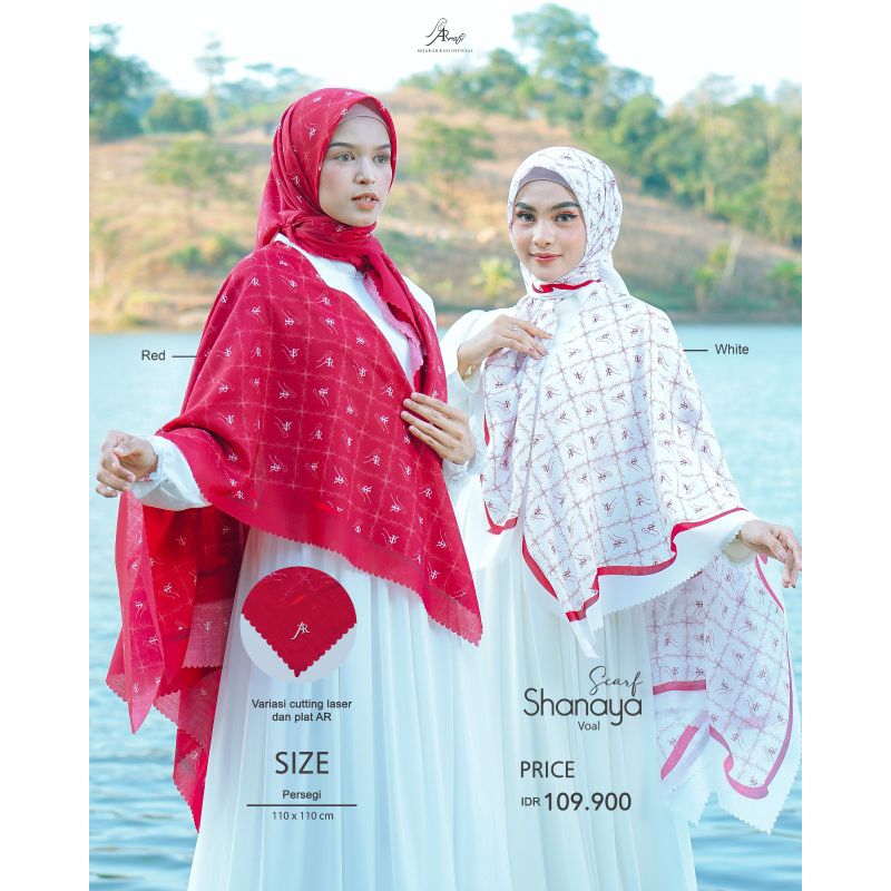 Jual SHANAYA SCARF Hijab Kemerdekaan RI 17 Agustus Merah Putih by Hijab ...