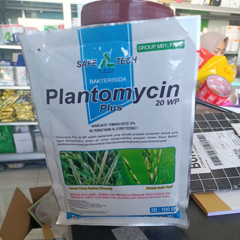 Jual Bakterisida Plantomycin Plus 20wp 100gram | Shopee Indonesia