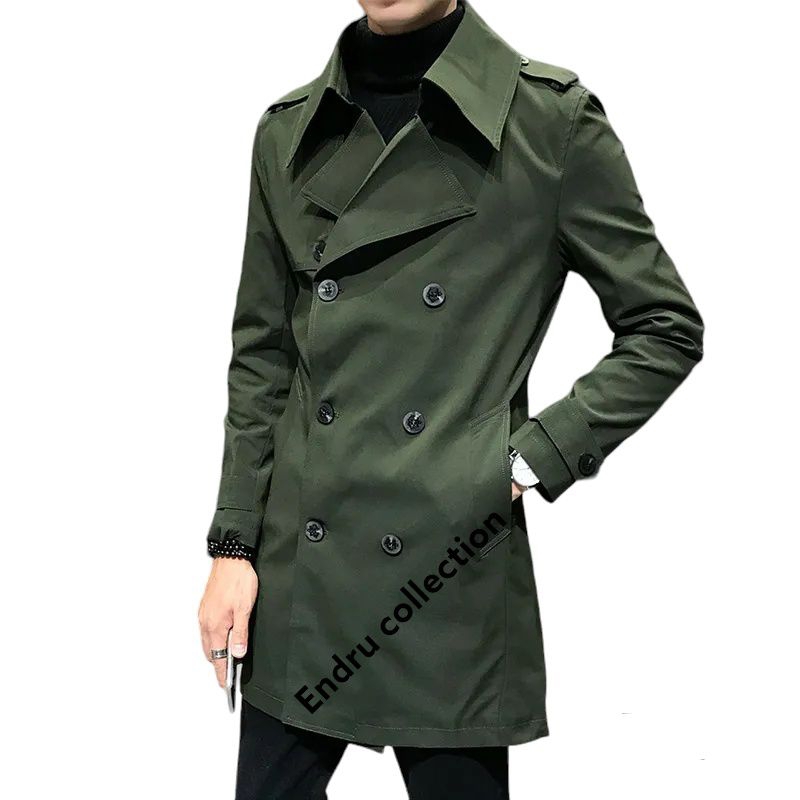 Jual Men's coat pria lengan panjang kancing dua baris size S _xxxxxl ...