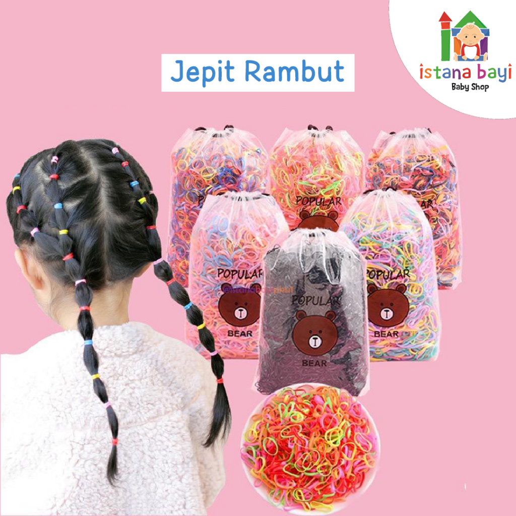 Jual GIFT SET - AKSESORIS RAMBUT KOREA / IKAT RAMBUT ANAK / KUNCIRAN ...