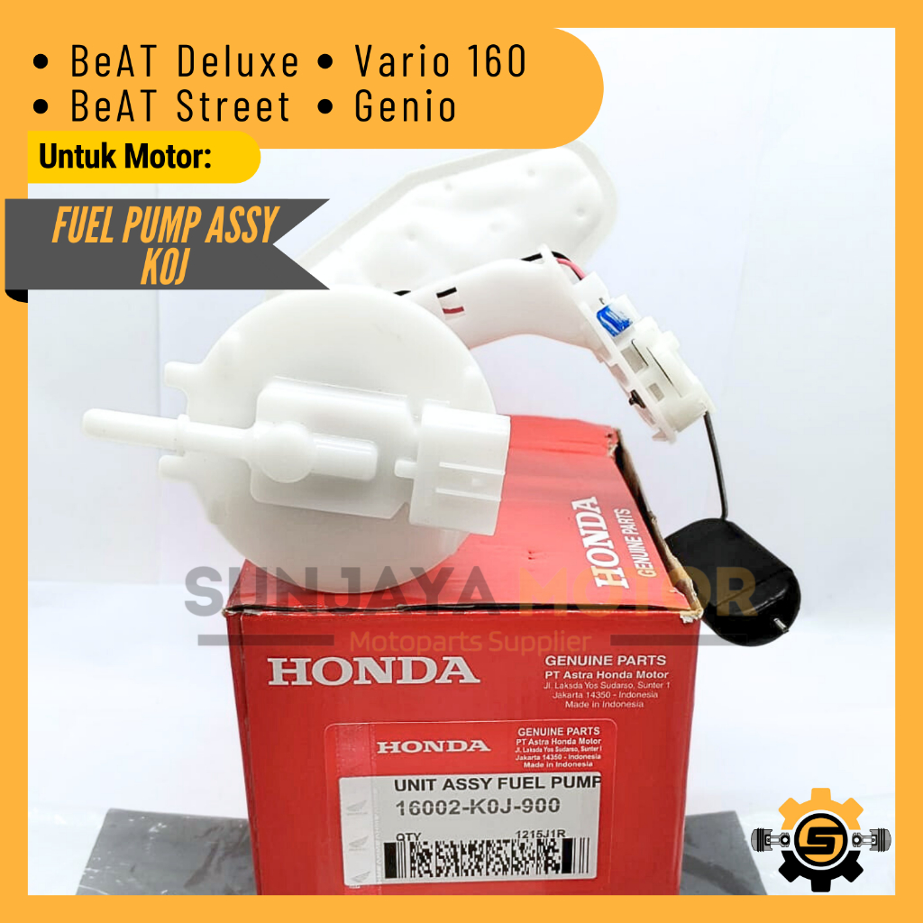 Jual Fuel Pump Assy K0J Pompa Bensin Kualitas Original Honda Beat ...