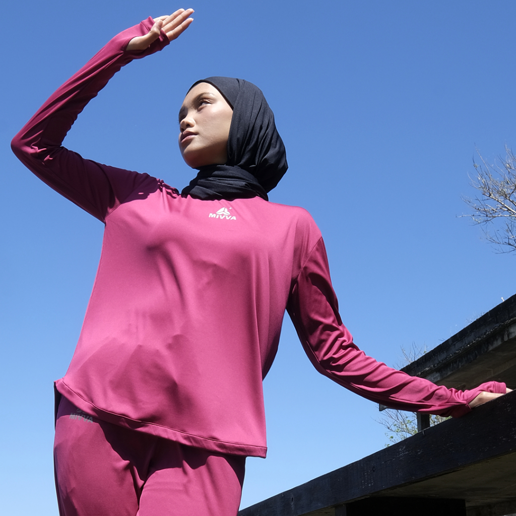 Jual Mivva+ Ify Basic Top (Atasan/Baju Olahraga Wanita) | Shopee Indonesia