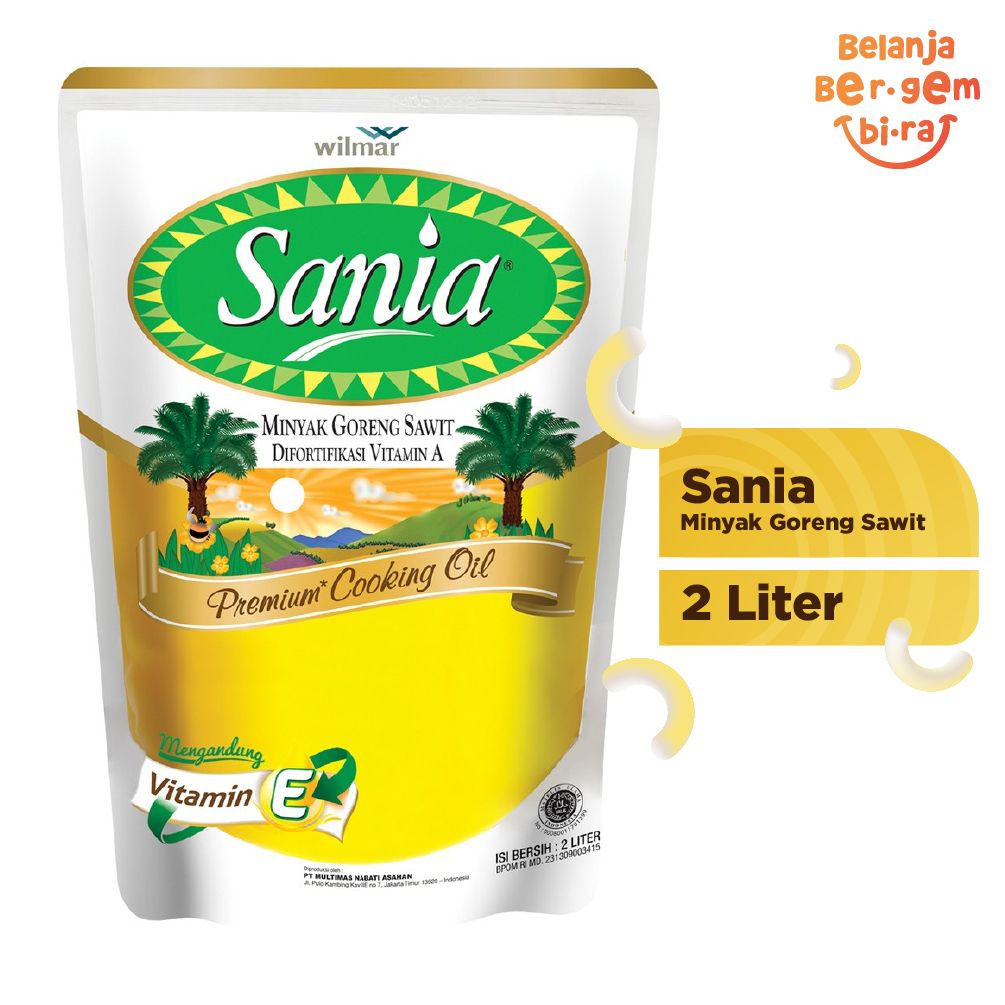 Jual Sania - Minyak Goreng - 2 Liter | Shopee Indonesia