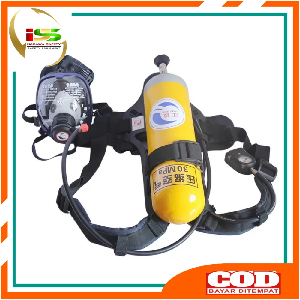 Jual SCBA Breathing Apparatus Jiangbo 6 Liter Tabung Steel RHZK-6/30 | Shopee Indonesia