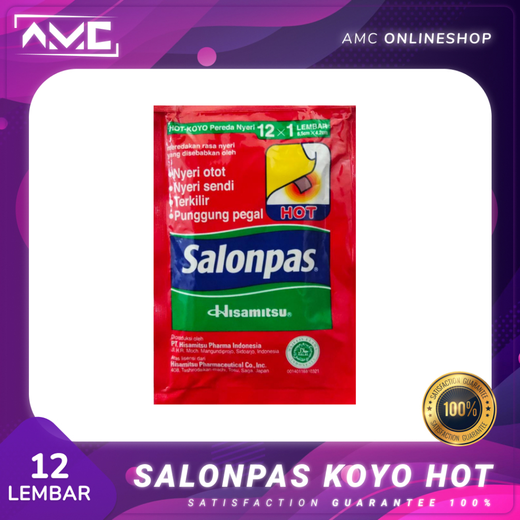 Jual Sachet - HOT Salonpas Koyo Merah | Shopee Indonesia