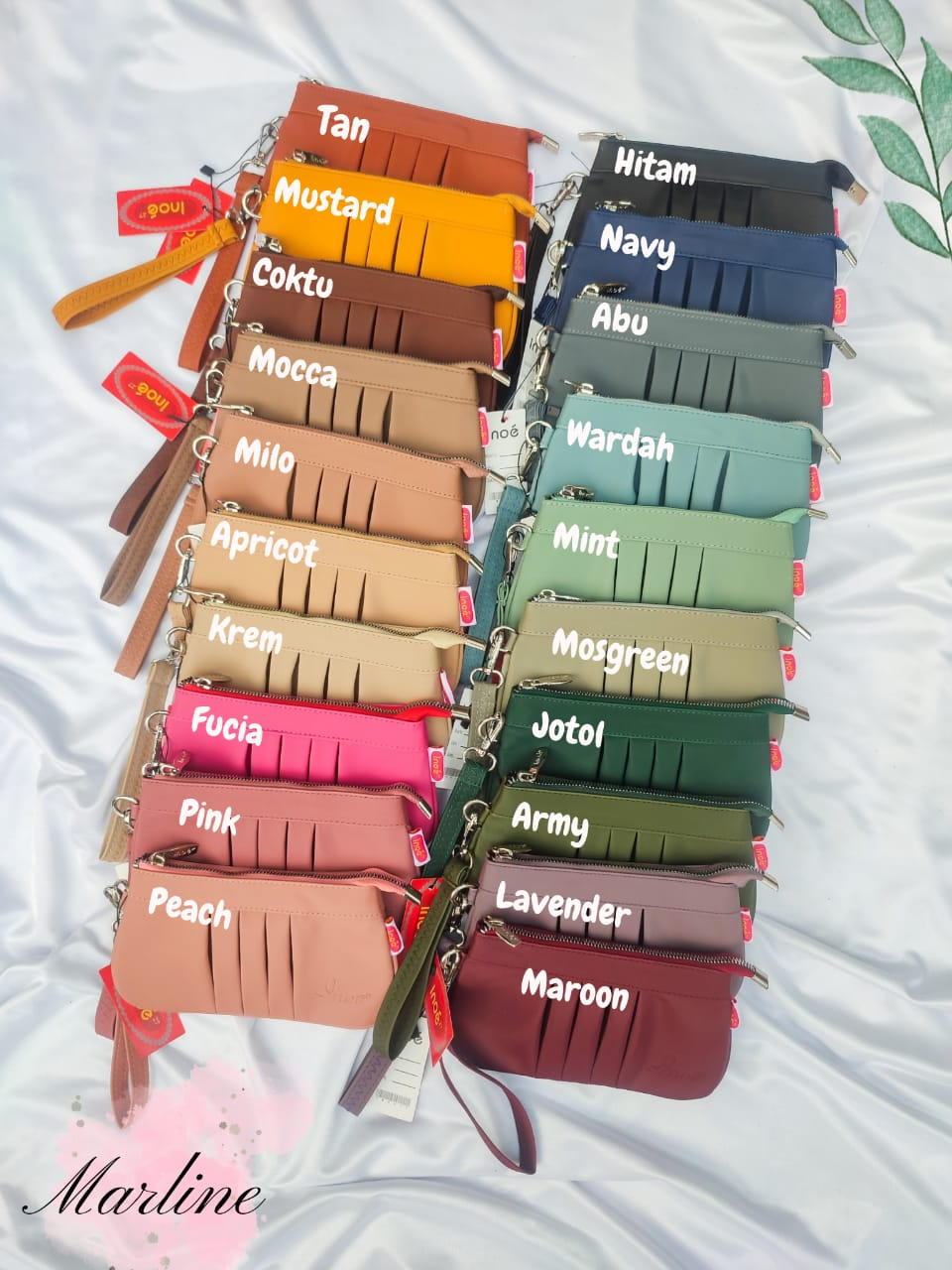 Jual MARLINE POUCH By INOE dompet hp panjang wanita chocoly anti air ...