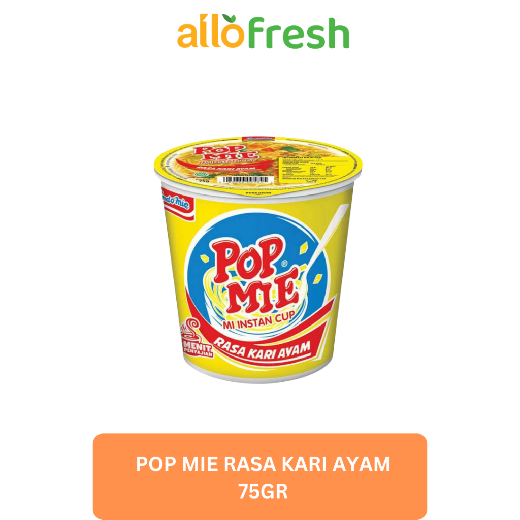 Jual Pop Mie Rasa Kari Ayam 75 gr | Shopee Indonesia
