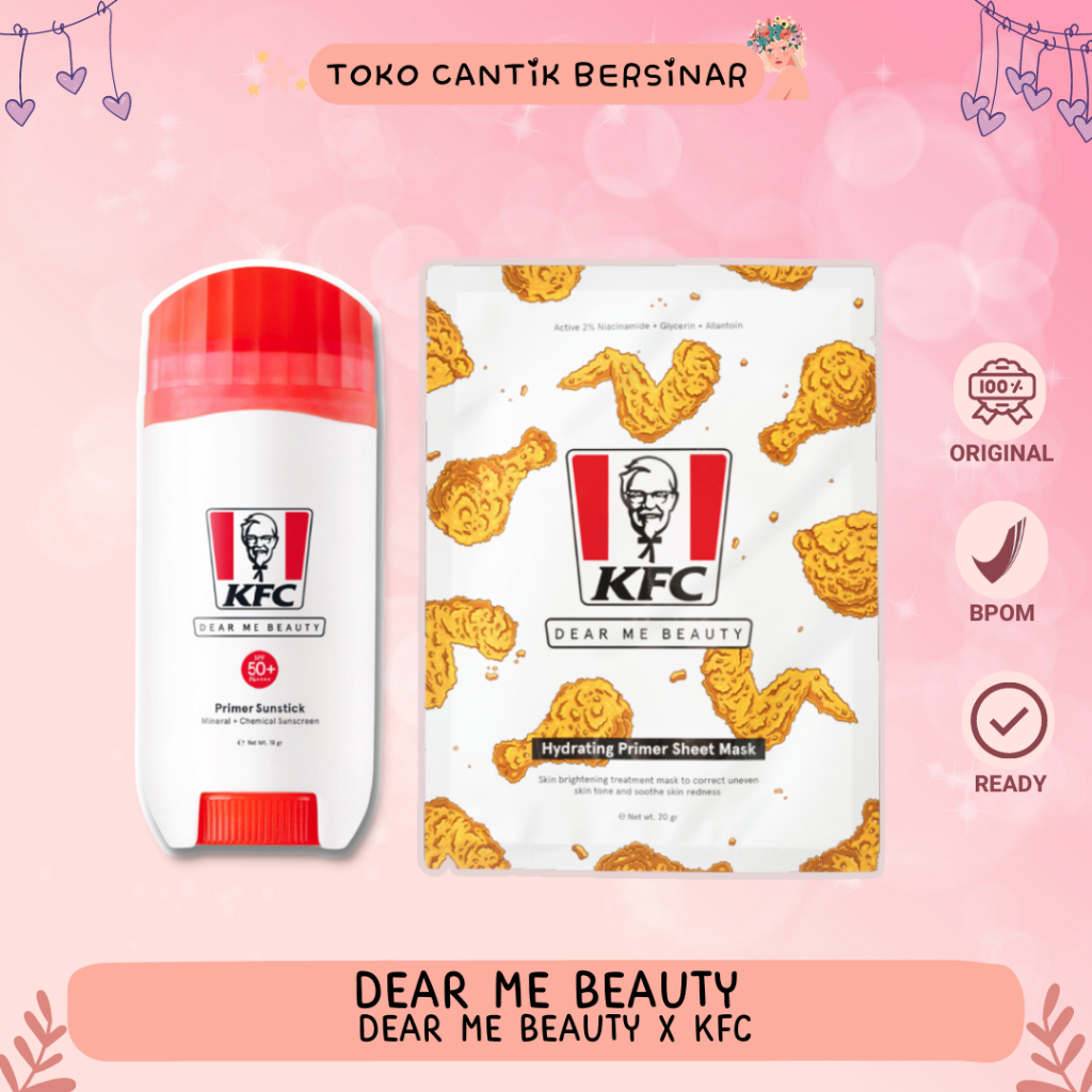 Jual DEAR ME BEAUTY X KFC Primer Sunstick & DEAR ME BEAUTY X KFC ...