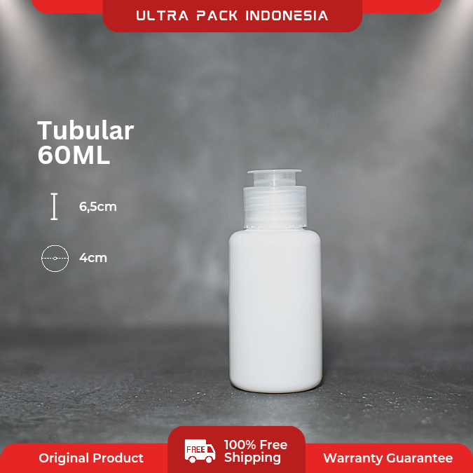 Jual BOTOL PET TUBULAR 60ML PUTIH + FLIP TOP MUSHROOM NATURAL [ Botol ... Jual BOTOL PET TUBULAR 60ML PUTIH + FLIP TOP MUSHROOM NATURAL [ Botol ...