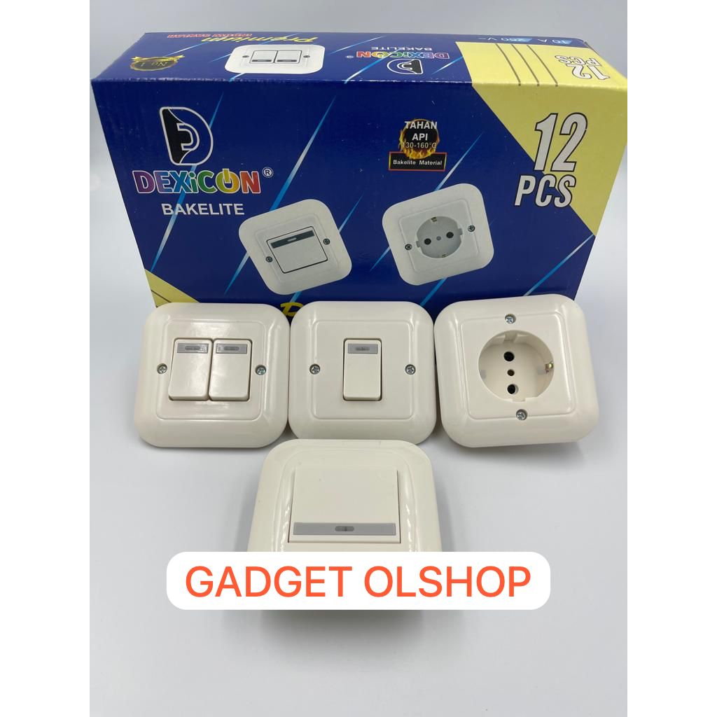 Jual Saklar Lampu Premium / Inbow saklar on off / IB Engkel Seri ...