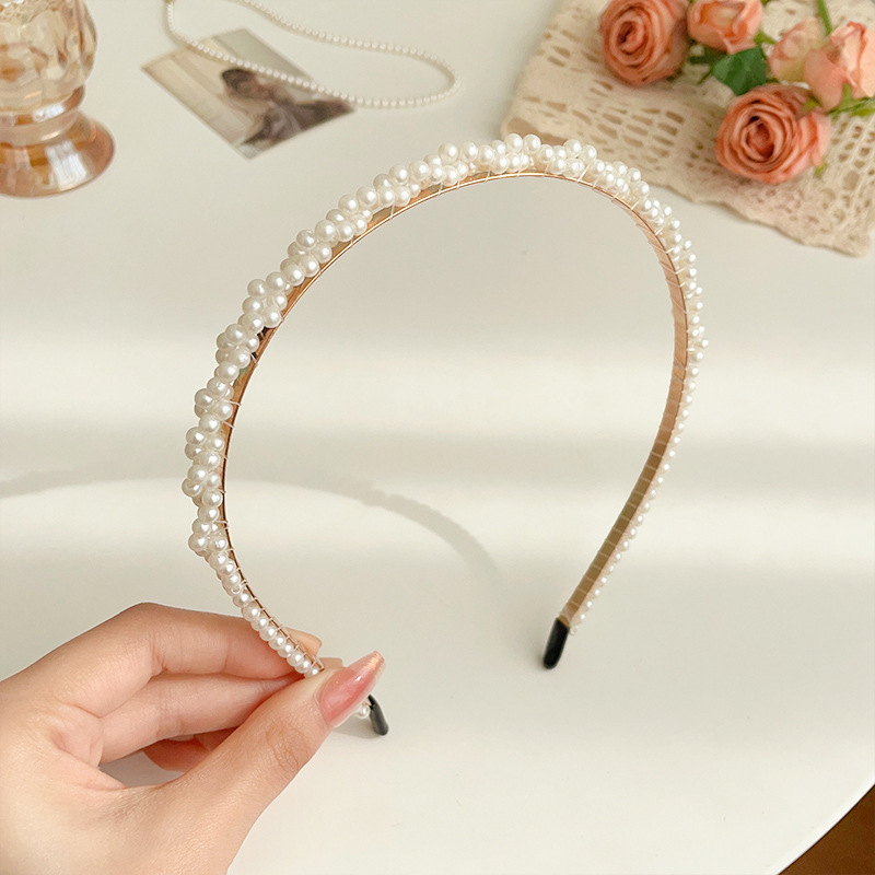 Jual BANDO MUTIARA KOREA / BANDO PEARL PERMATA KOREA / HEADBAND MUTIARA ...