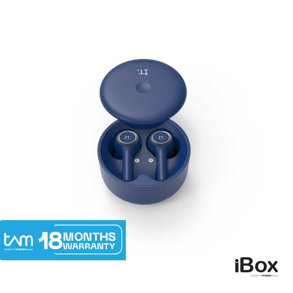 Jual IT Tunebuds True Wireless Spin T53 - Navy | Shopee Indonesia