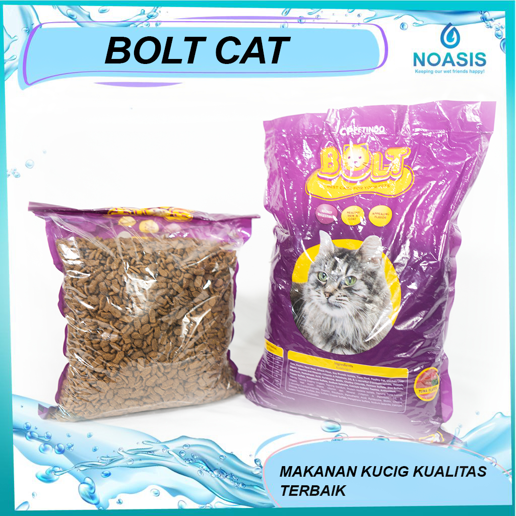 Jual BOLT TUNA - 1 KG CAT FOOD MAKANAN KUCING 1000 GRAM GRM GR 1 ...
