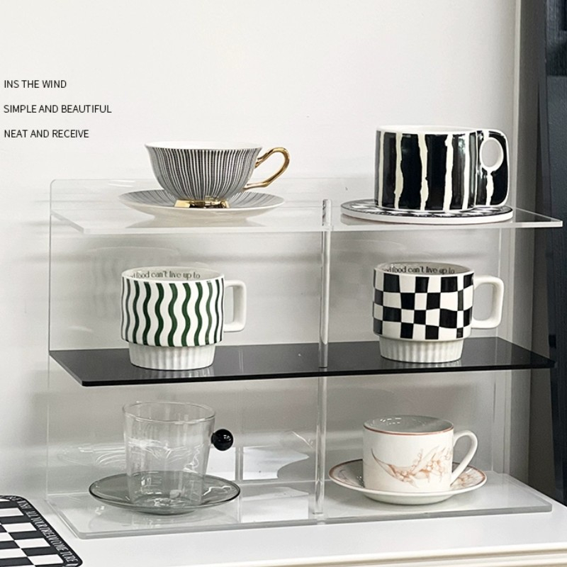 Jual [NEW] x-Mart Transparent Acrylic Storage Shelf/ Rak Penyimpanan ...