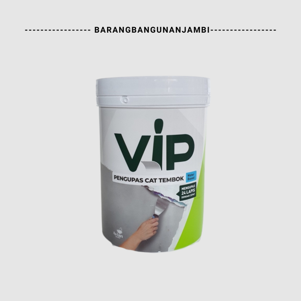 Jual VIP PENGUPAS CAT TEMBOK / PAINT REMOVER WATER BASED 1KG / VIP ...