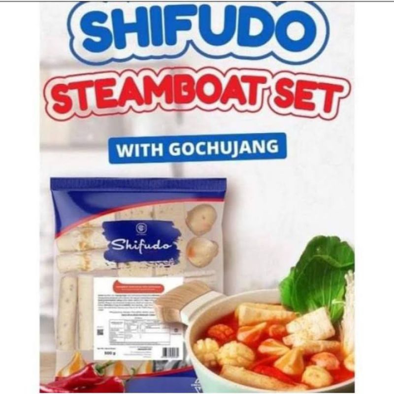 Jual SHIFUDO STEAMBOAT SEAFOOD GOCHUJANG 500GR/ steamboat mix | Shopee ...