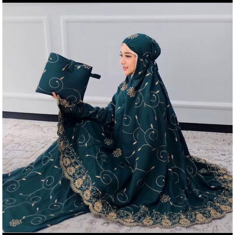 Jual Mysha_store.official - [COD] Mukena Dewasa Gracella Renda Series ...