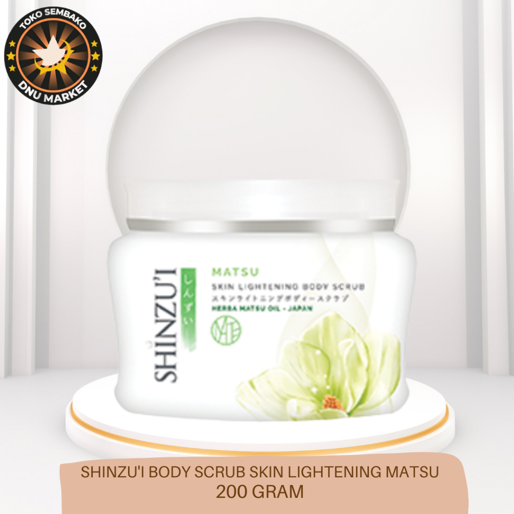 Jual SHINZU'I BODY SCRUB SKIN LIGHTENING MATSU ATAU SHINZU'I BODY SCRUB ...