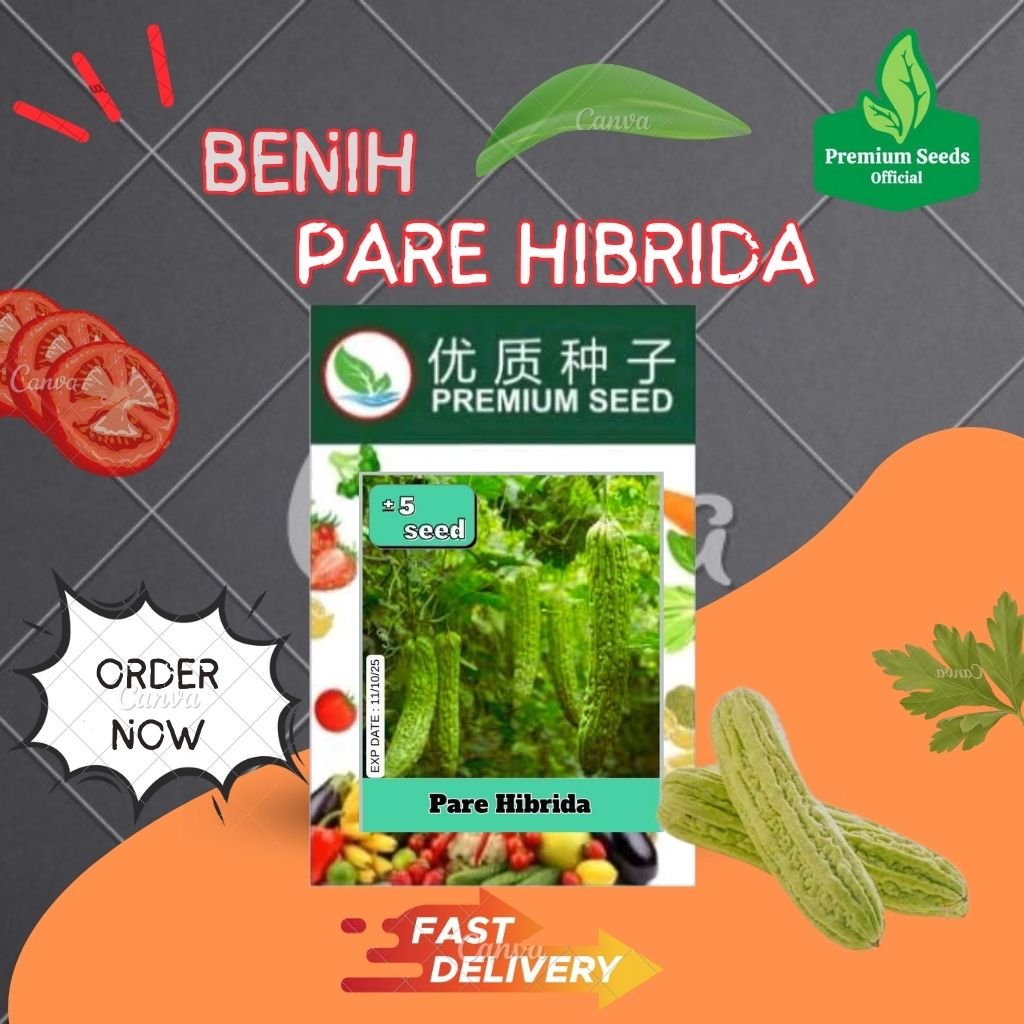 Jual Benih Biji Pare Hibrida Unggul Premium Seed | Shopee Indonesia
