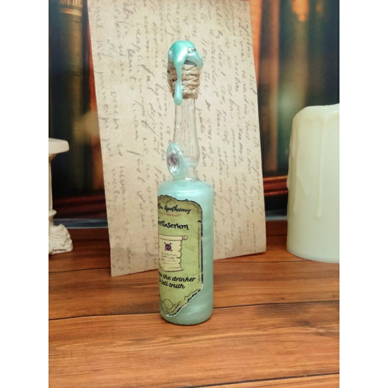 Jual Harry Potter Potion Botol Felix Felicis Veritaserum Botol kaca ...