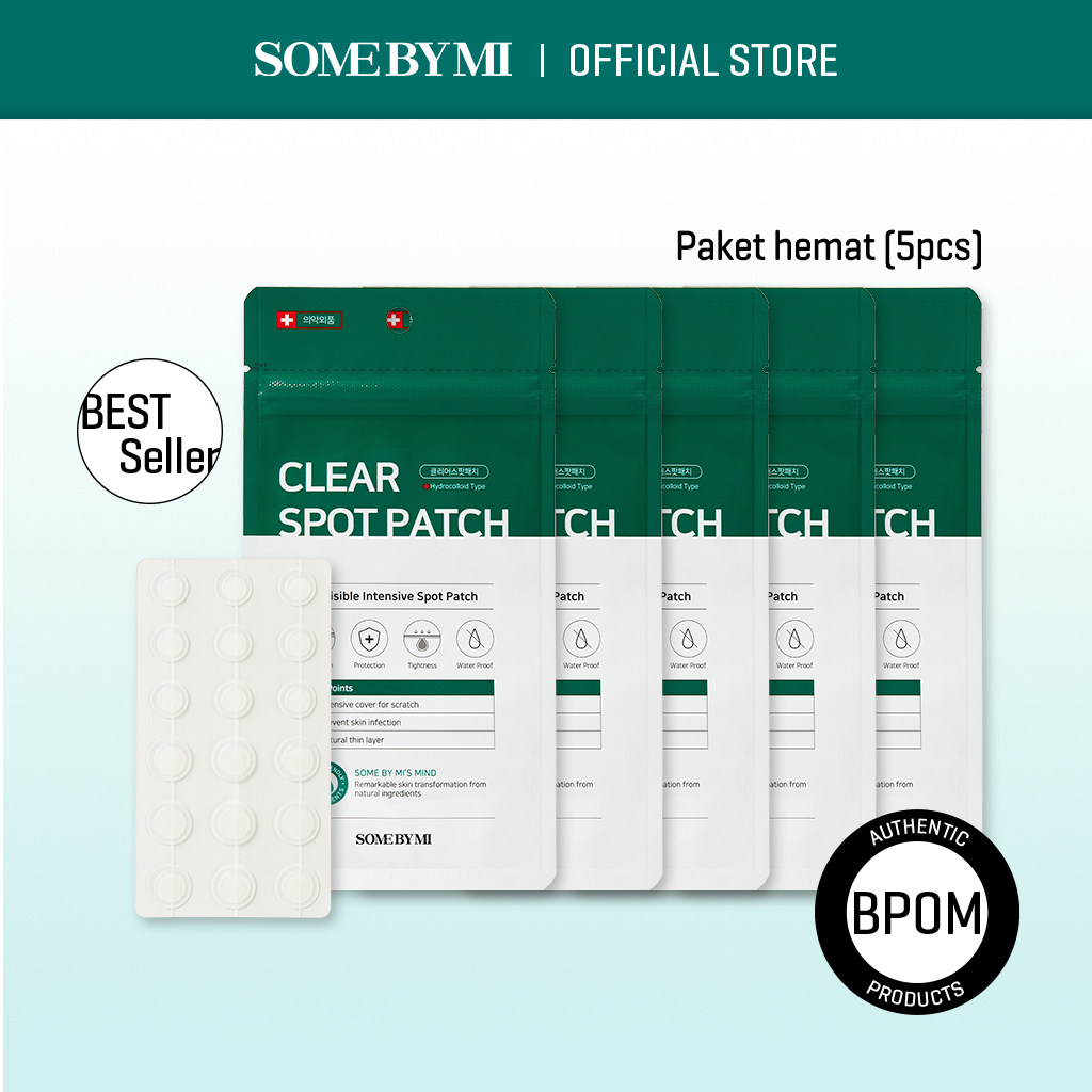 Jual SOME BY MI 30 Days Miracle Clear Spot Patch / Pimple Patch 5PCS ...