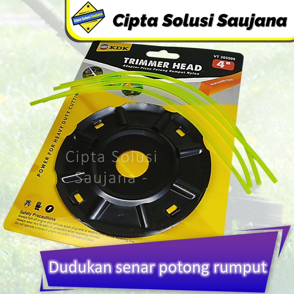 Jual PAKET DUDUKAN SENAR NILON MESIN POTONG RUMPUT GENDONG TATAKAN ...