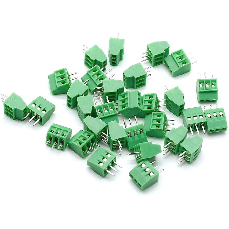 Jual TERMINAL BLOCK KF128 3P PITCH 2.54MM SCREW PCB 3 PIN CONNECTOR GREEN | Shopee Indonesia