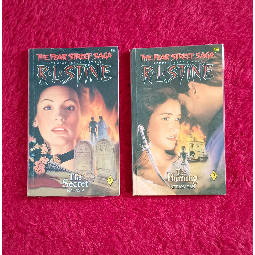 Jual Fear Street Saga RL Stine The Secret Rahasia The Burning Kebakaran ...