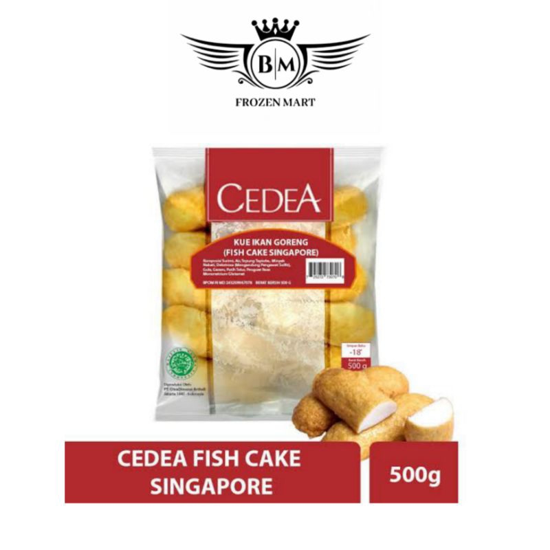 Jual fish cake singapore cedea 500gr | Shopee Indonesia