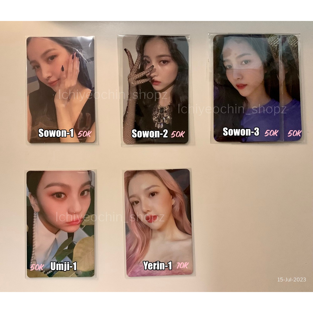 Jual Photocard PC GFRIEND Official Memoria GCON Walpurgis Night Labyrinth Parallel | Shopee ...