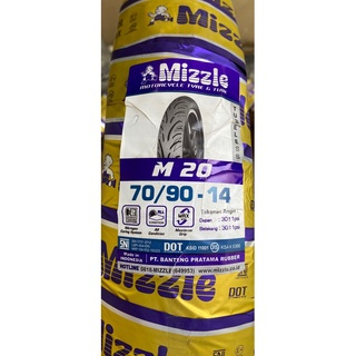 Jual Ban Mizzle Tubeless 70/90-14 m20 m 20 - m22 m 22 (1 ban) | Shopee ...