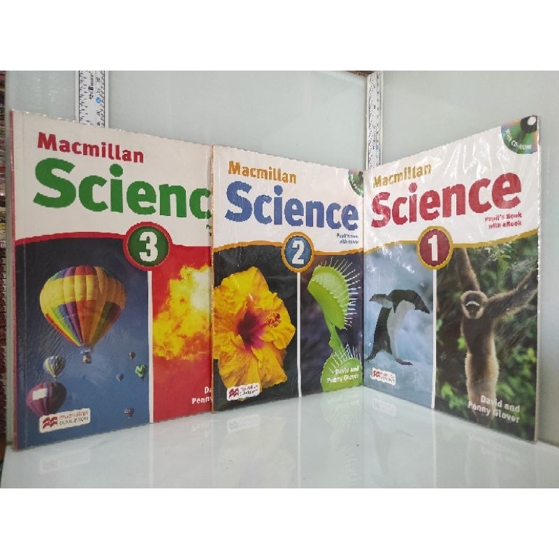 Jual MacMillan Science Pupils book 1 2 3 David and Penny Glover ...