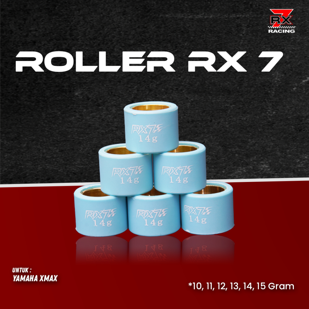 Jual Roller Xmax 10gram 11gram 12gram 13gram 14gram 15gram Rx7 Racing ...