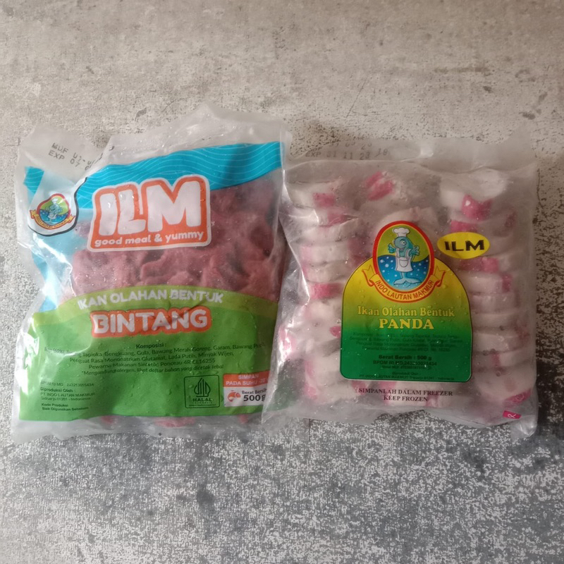 Jual ILM IKAN OLAHAN BENTUK PANDA / BINTANG / 500GR | Shopee Indonesia
