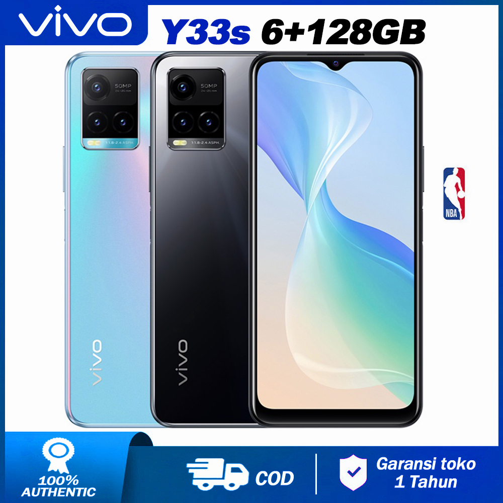 Jual VIVO Y33S Ram 8/256GB 6gb/128gb Original 6.58inches Garansi Resmi 50+16MP FHD Kamera ...