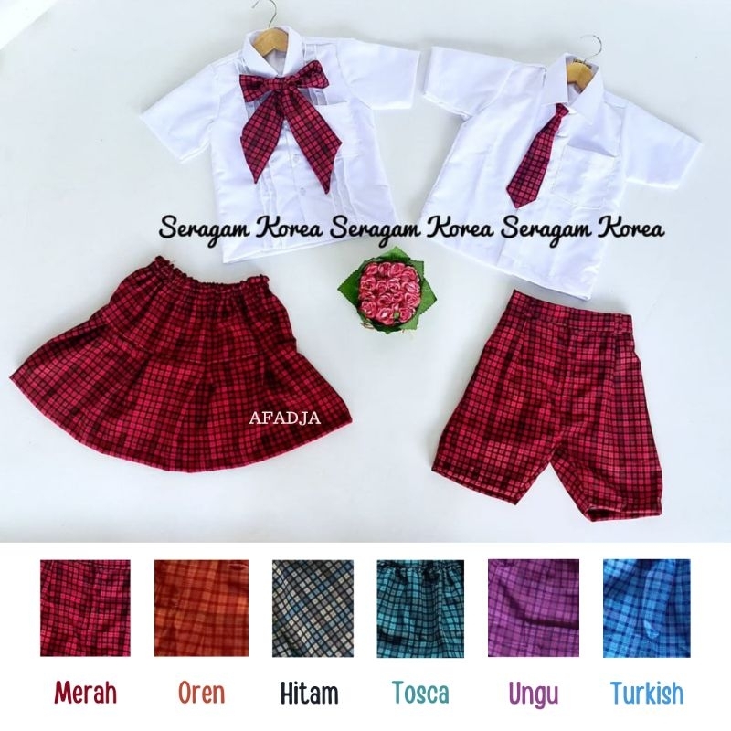 Jual BAJU SERAGAM SEKOLAH PRESCHOOL PLAY GROUP TK ANAK DAN DEWASA ...