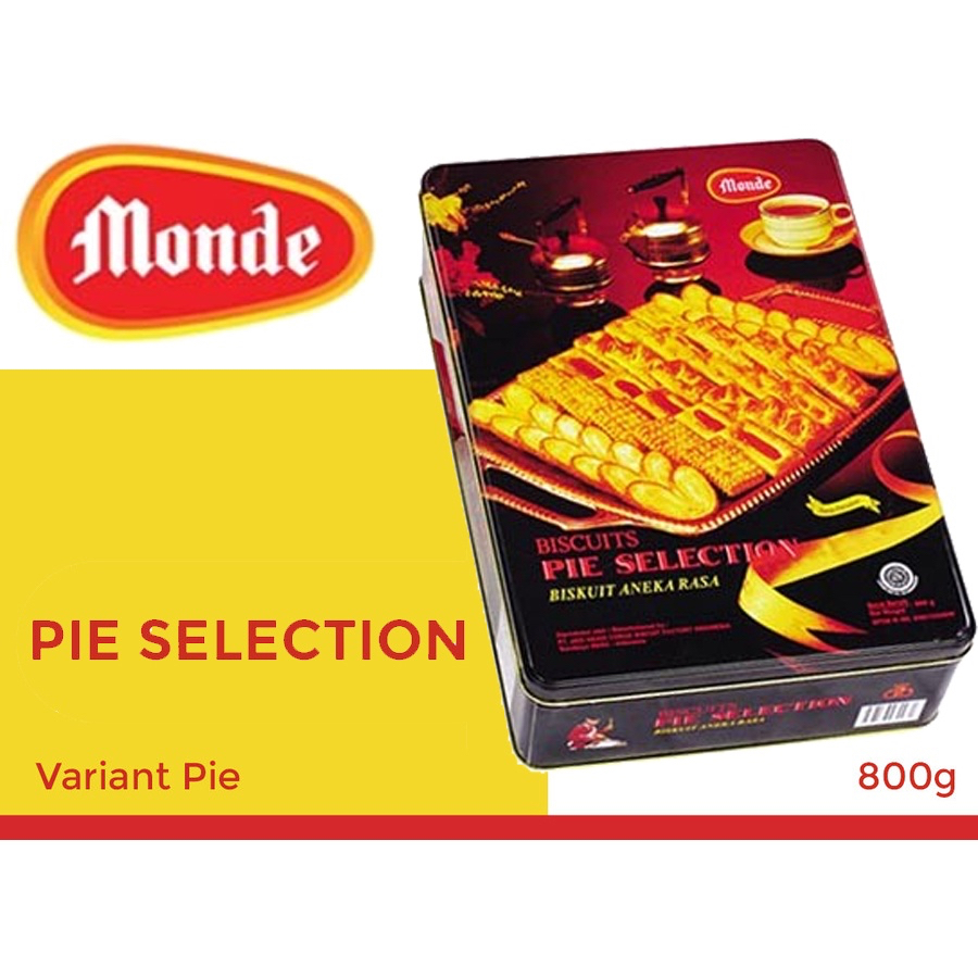 Jual Monde Biscuits Pie Selection Biskuit Aneka Rasa 800gr 800g ...