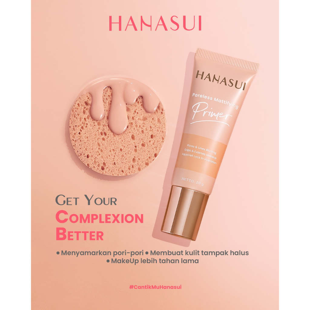 Jual Hanasui Poreless Mattifying Primer Shopee Indonesia